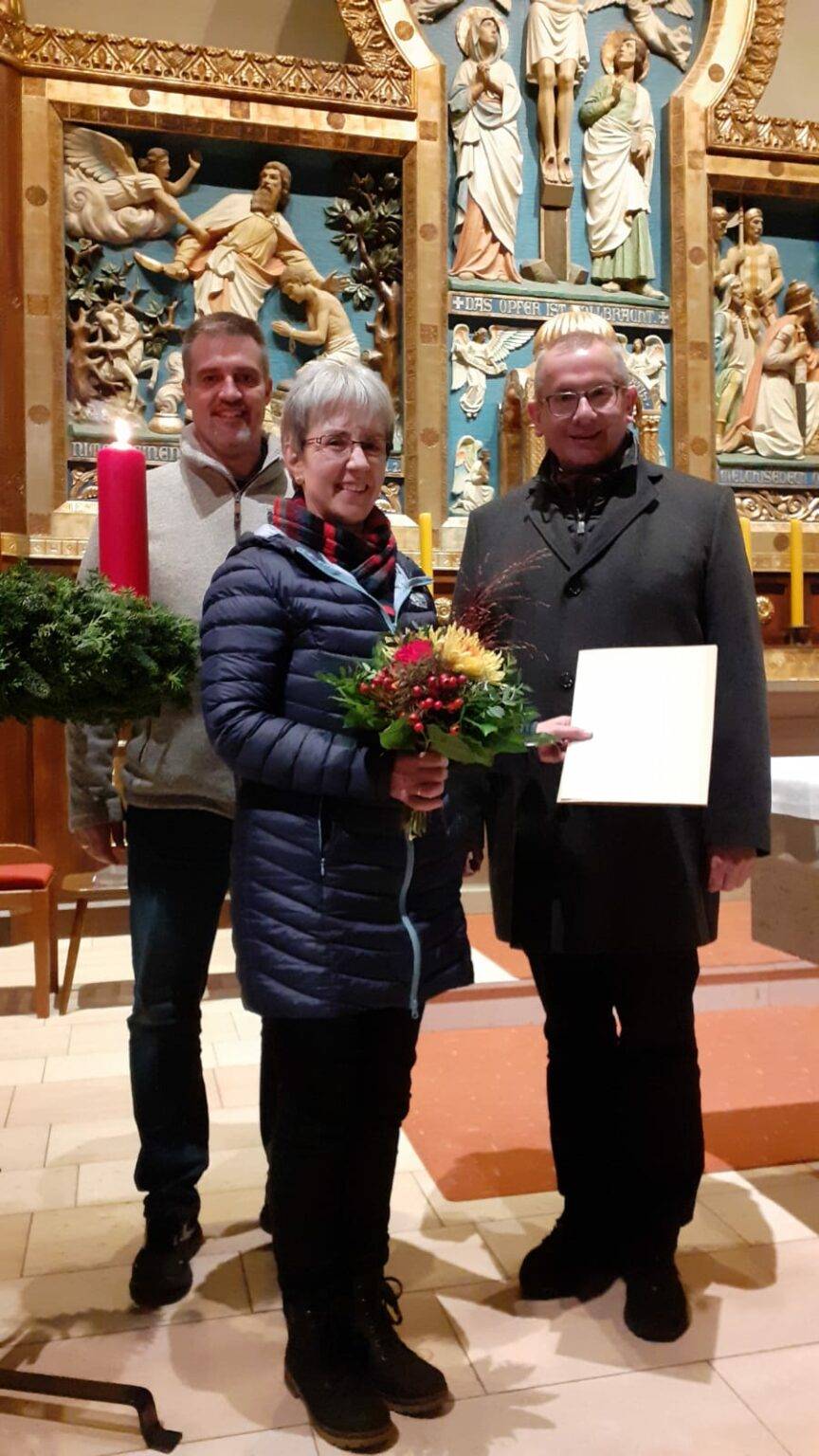 Ehrung für Maria Hartelt - Kirchenmusik im Bistum Osnabrück